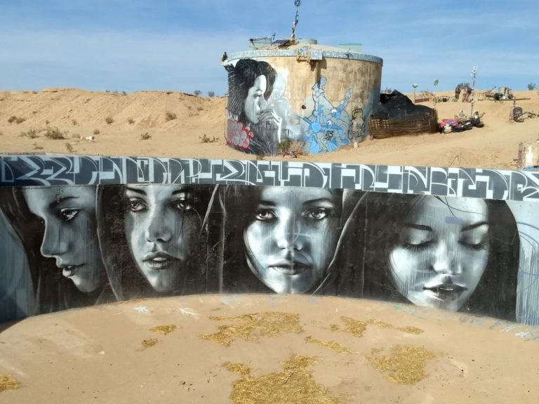 tank house seen from inside other tank - The Frugal Humanist